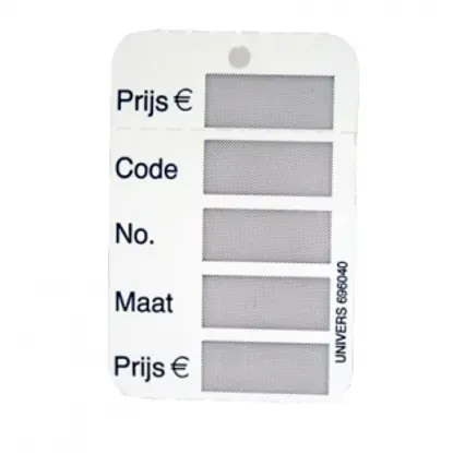 Kartonnen labels kopen? Groothandel confectielabels.